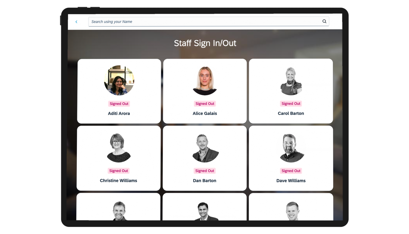 Visitor sign‑in and management | Visitor & Staff Sign In App | Bluestonex