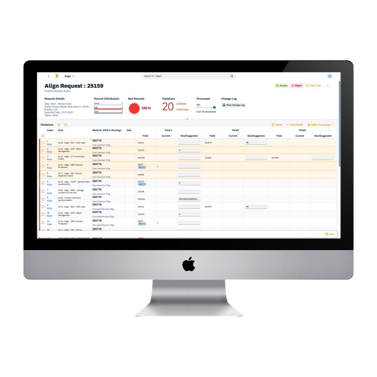 Align | Data Standards & Quality Enforcement Tool | Bluestonex